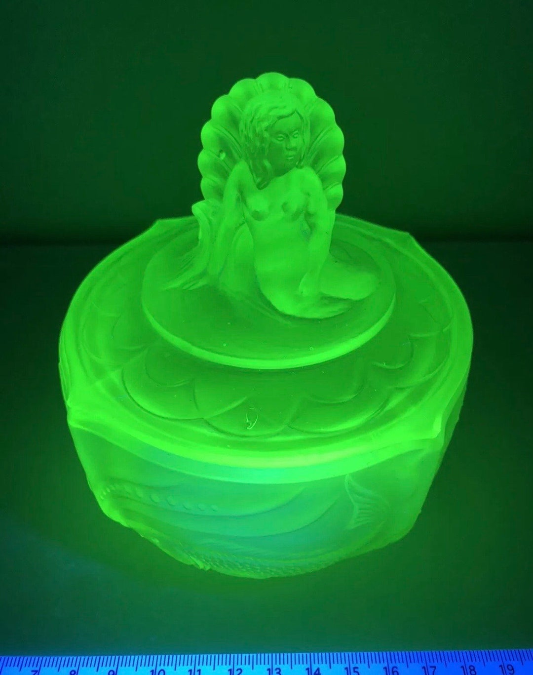 NEW LISTING: Superb Iconic Walther Sohne Nymphen mermaid Large Uranium ...