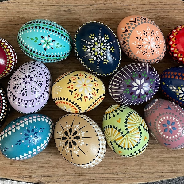 Hand Painted Egg - Etsy