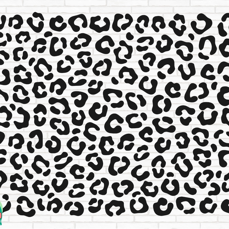 Cheetah Print Stencil - Etsy