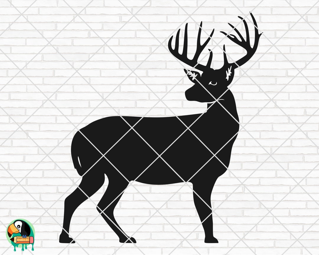 Deer Silhouette Svg Deer Svg Deer Head Svg Deer Vector Deer Png