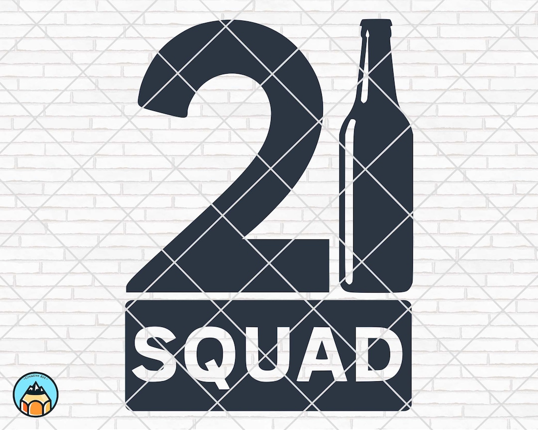 21st Birthday SVG, 21 Squad Shirts SVG, Birthday Crew SVG, Birthday ...