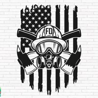 Firefighter SVG Bundle | 200+ Firefighter Designs | Fire Dept, Fireman ...