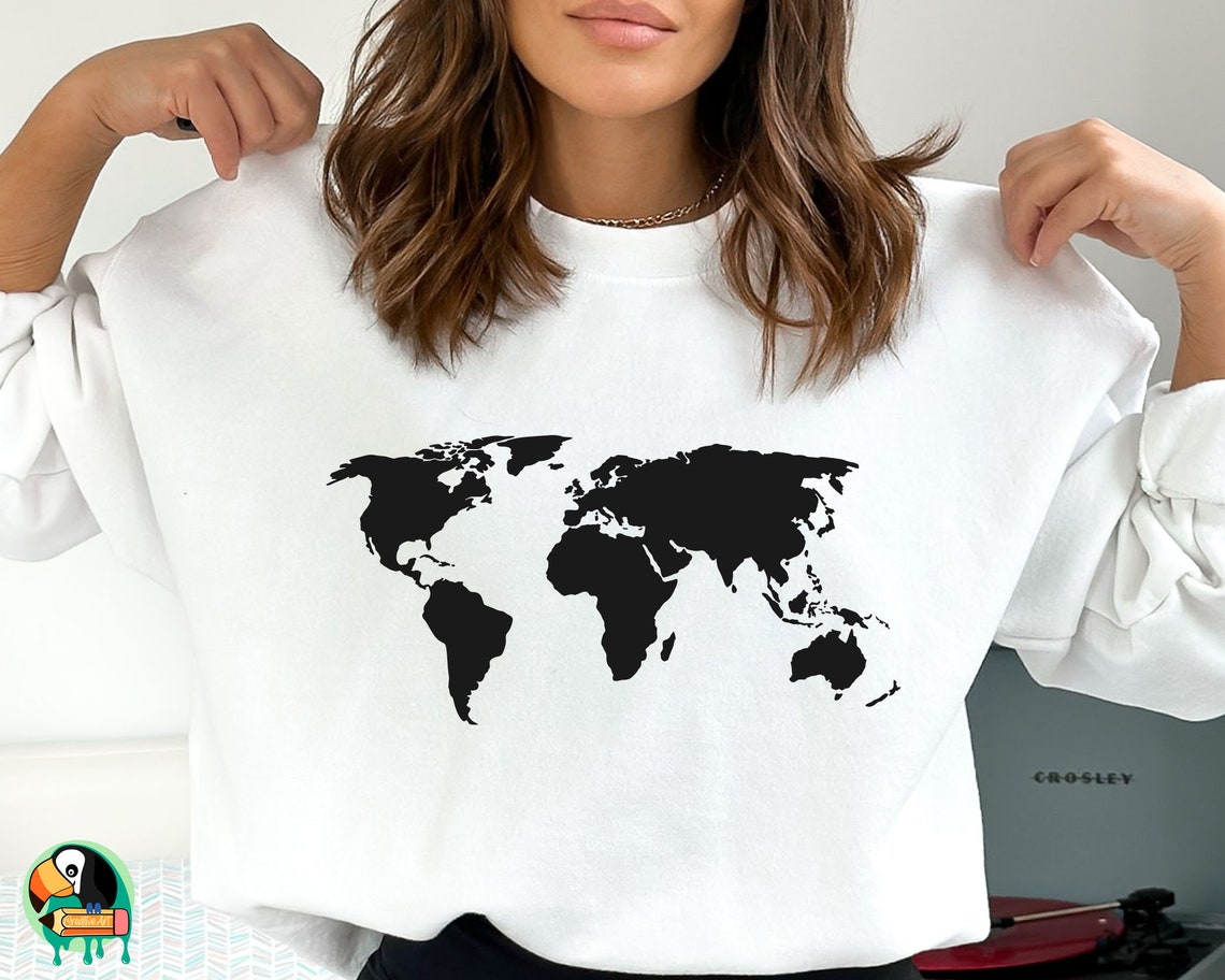 World Map SVG, World Svg, Travel Svg, Global Map Svg, World Map Vector ...