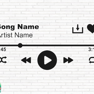 Music Player SVG, Audio Svg, Spotify Svg, Player Display Svg, Play ...