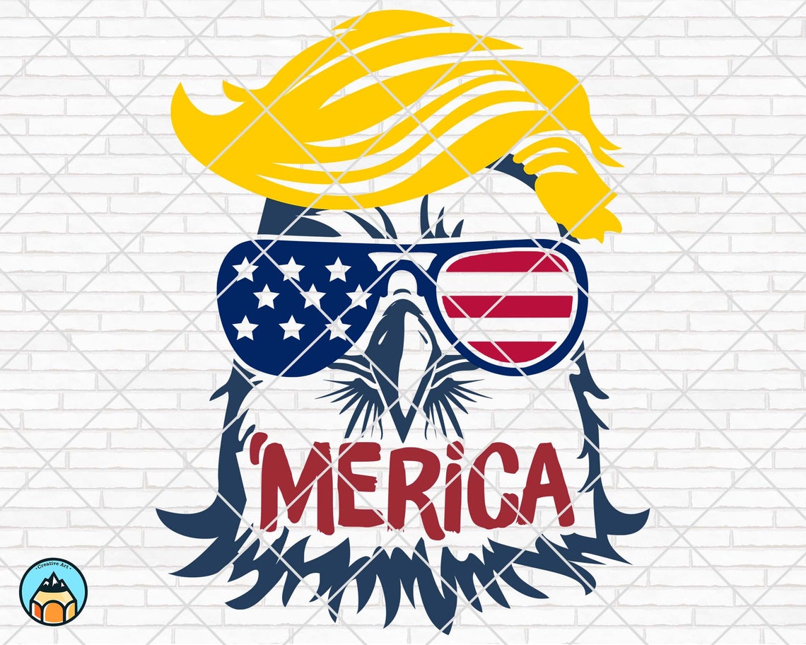 Merica Svg Trump Eagle Svg Trump Merica Svg Trump 2024 - Etsy