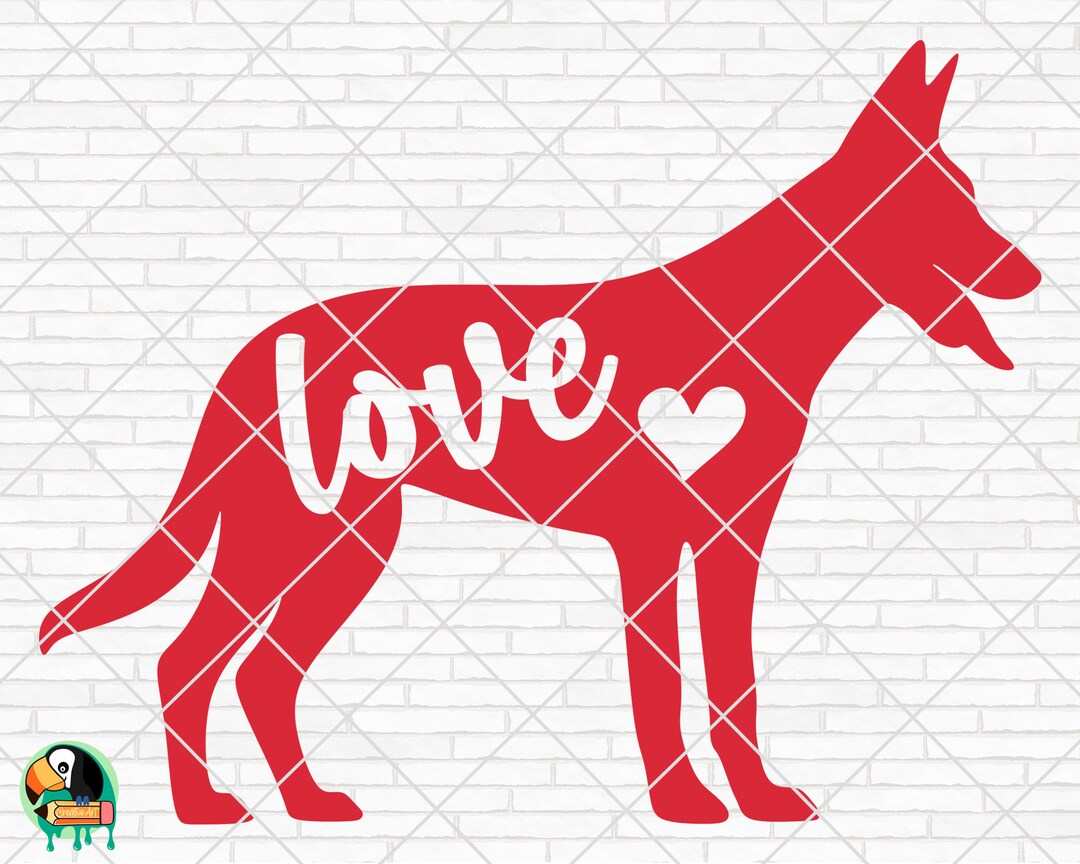 Dog Love SVG, Dog Lovers Svg, Dog Love Cut Files, Cricut, Silhouette ...