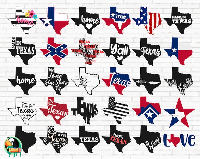 Texas Distressed American Flag Svg Filedigital Downloadsvg File for ...