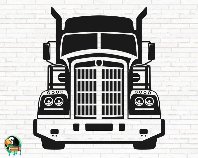 Semi Truck SVG Trucker Svg Tractor Cab Truck Svg Truck Svg - Etsy