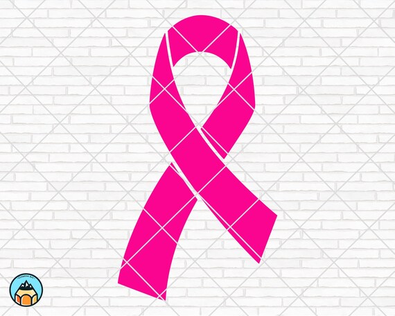 Cancer Ribbon svg Breast Cancer svg Cancer Awareness svg | Etsy