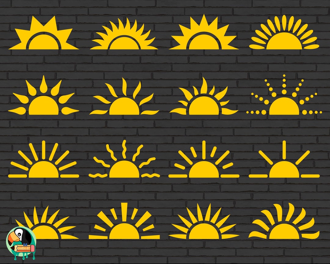 Sunset SVG, Sun Svg, Sunrise Svg, Sunshine Svg, Sunset Bundle Svg ...