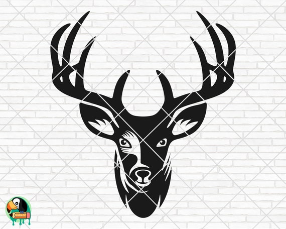 Deer Head SVG Deer Svg Deer Vector Deer PNG Animal Svg | Etsy