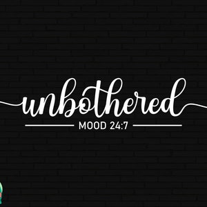 Unbothered Mood SVG, Black Power Svg, African Woman Svg, Black History ...