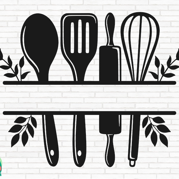 Kitchen Utensils Svg - Etsy