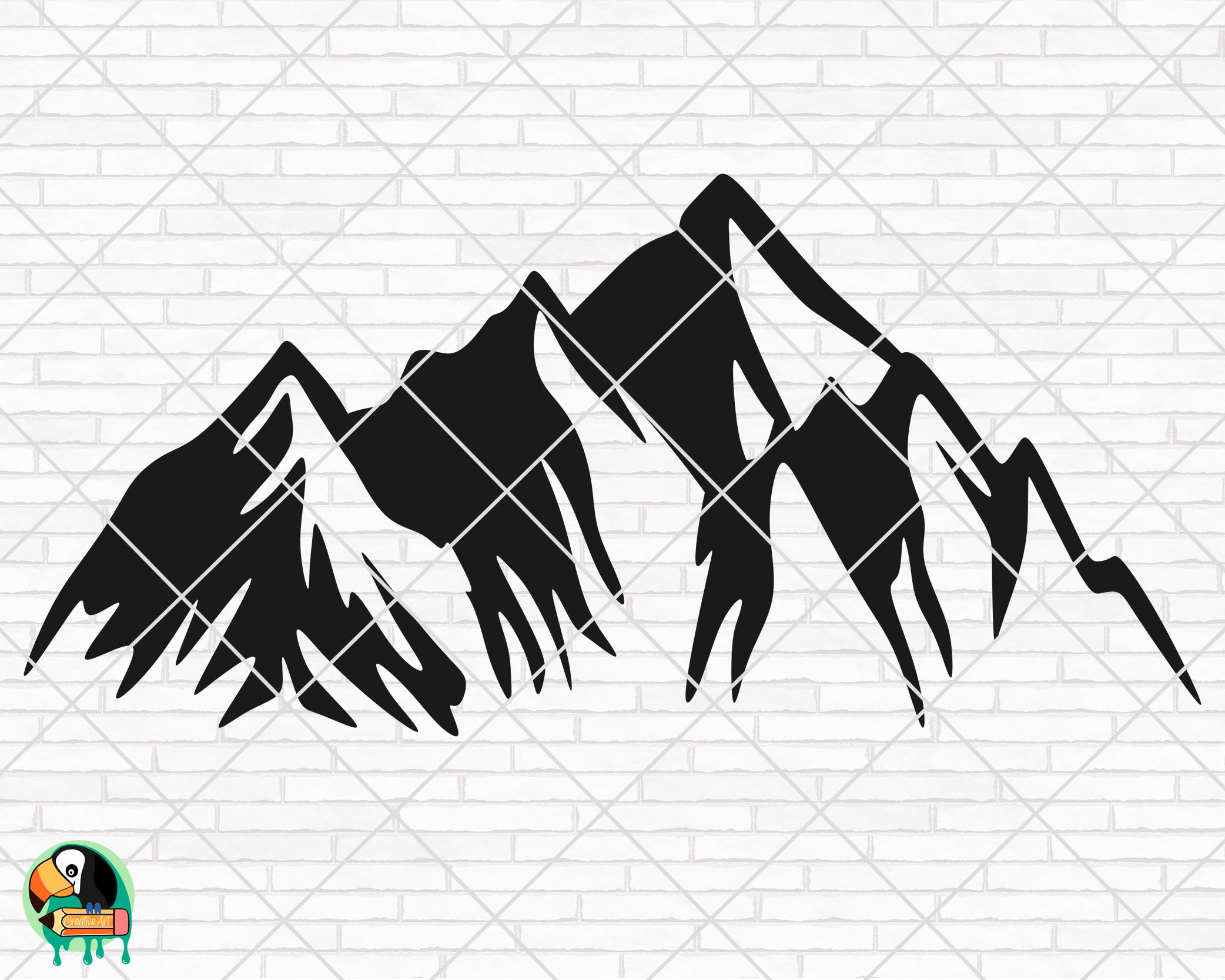 Berg svg, Landschaftssvg, Berg Silhouette Svg, Berg umriss Svg - (10 ...