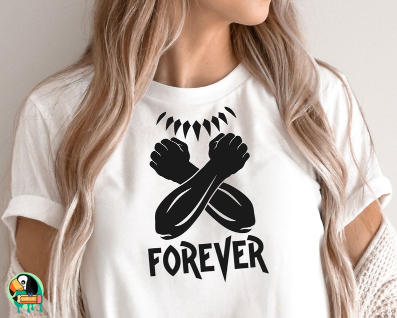 Forever Salute SVG Black Panther Hand Gesture Svg Wakanda - Etsy