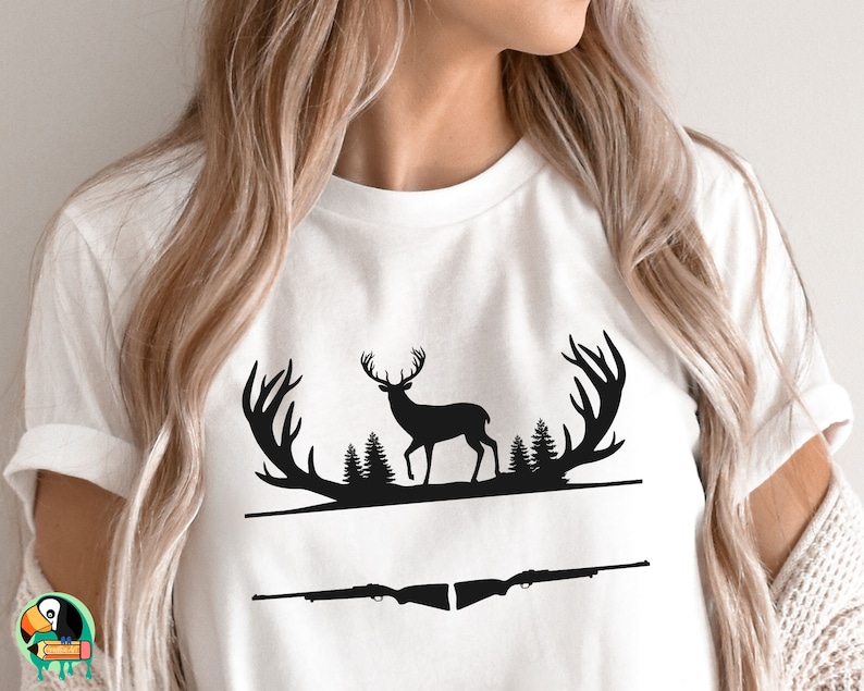 Deer Hunting Frame SVG, Deer Name Frame Svg, Hunt Svg, Hunter Svg ...