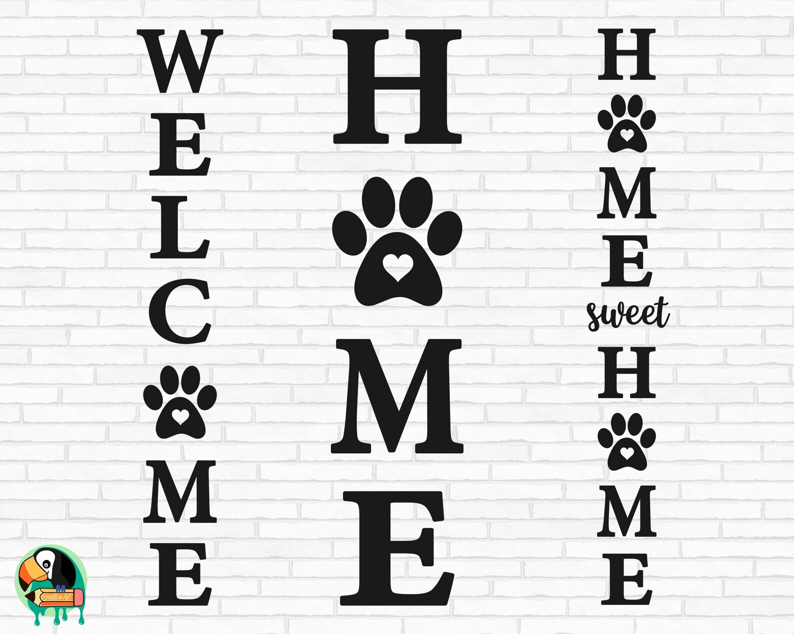 Dog Welcome Sign SVG Dog Sign Svg Welcome Sign Svg Round - Etsy UK