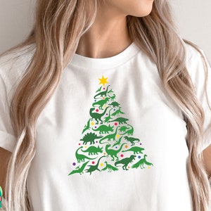 Christmas Tree Dinosaur SVG, Christmas Svg, Christmas Dinosaur Svg ...