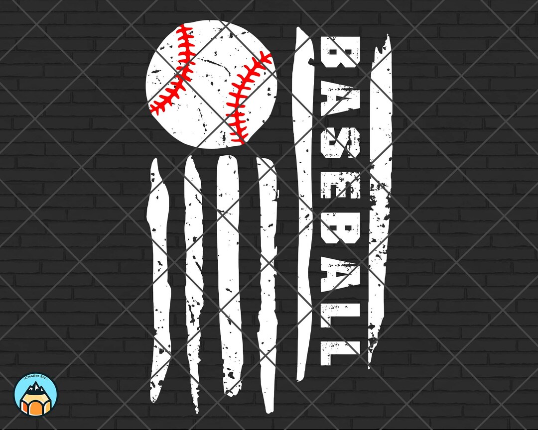 Baseball Flag SVG | Baseball Logo SVG | Baseball Shirt SVG | Baseball ...