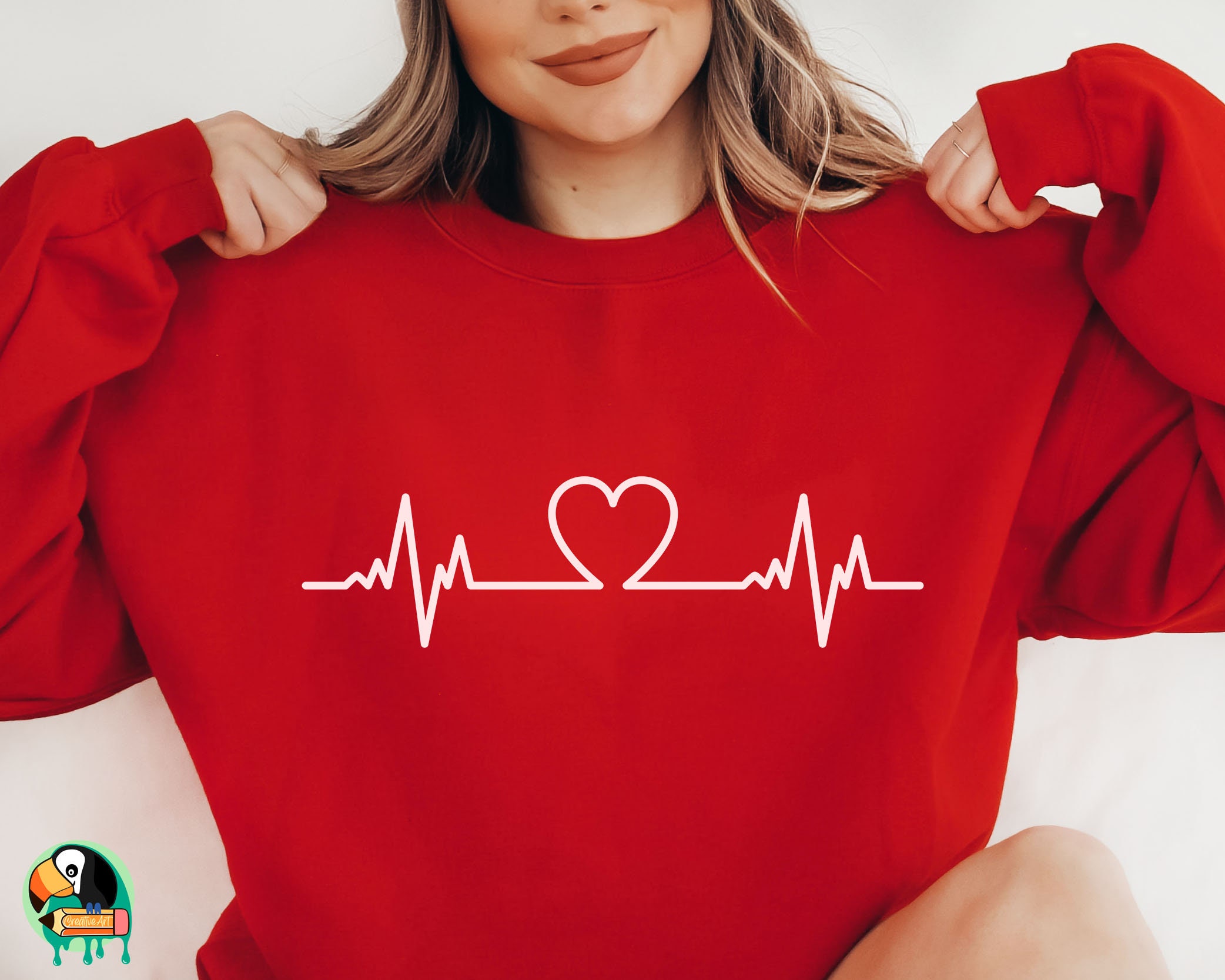 Heartbeat Line SVG Heartbeat Pulse Svg Healthcare Svg - Etsy