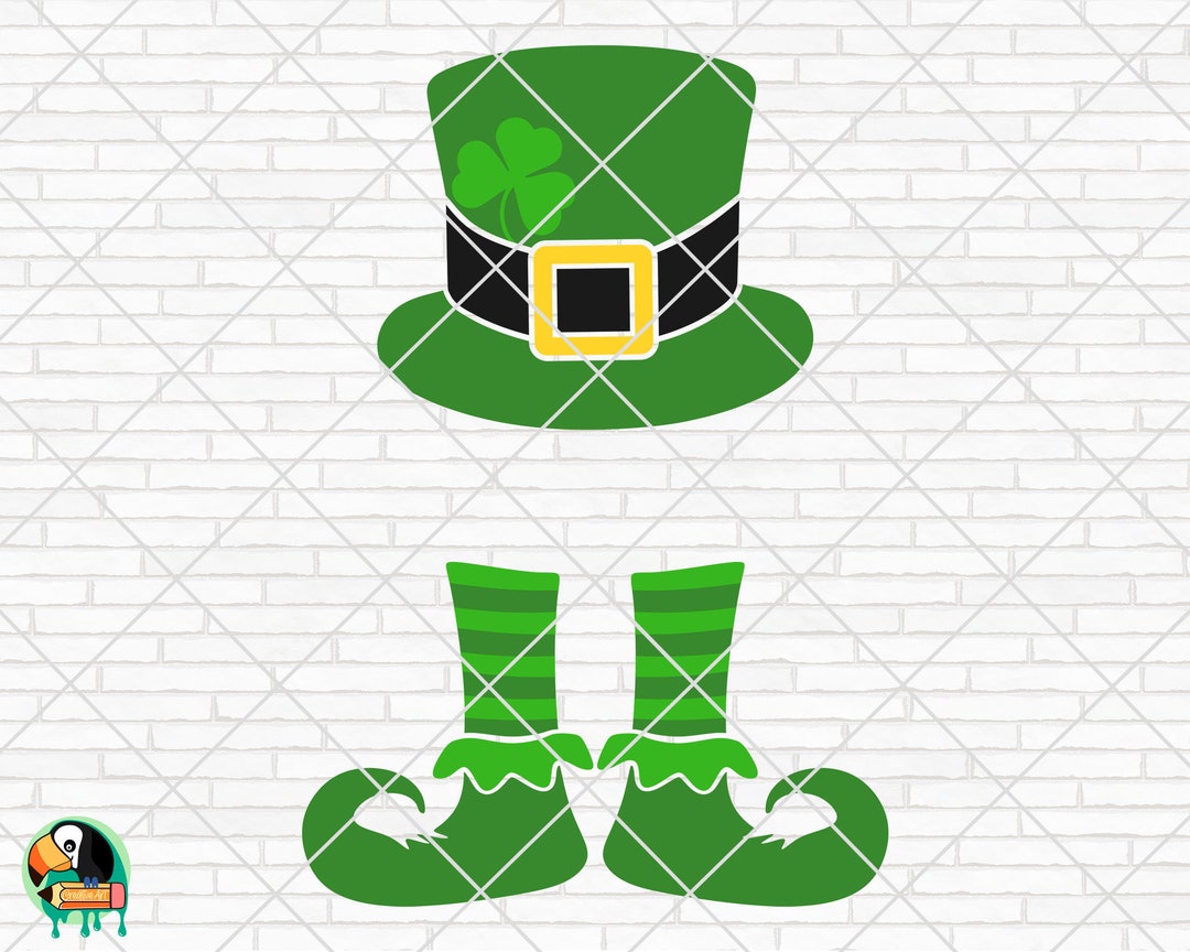 Leprechaun Svg, St Patrick's Day Svg, Irish Svg, Shamrock Svg, Clover ...