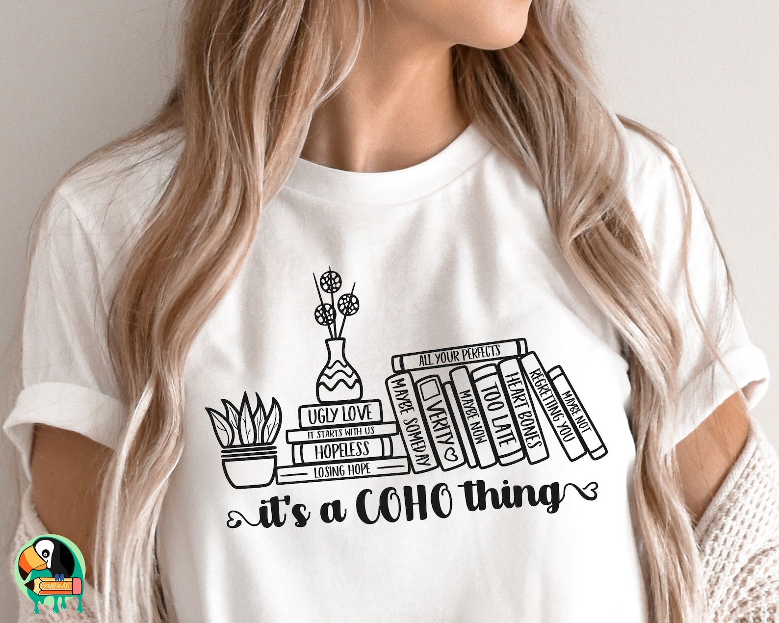 It's a COHO Thing SVG, Colleen Hoover Svg, Hoover Books Svg, Coho Svg ...