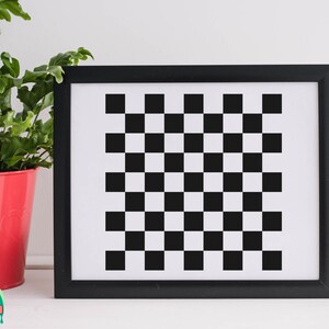 Checkered Pattern SVG, Checkered Vector Svg, Checker Board Svg ...