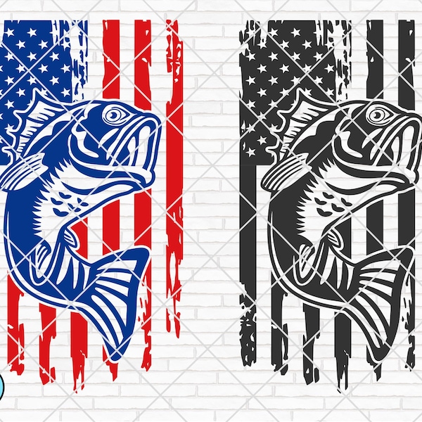 Fishing Flag Svg - Etsy