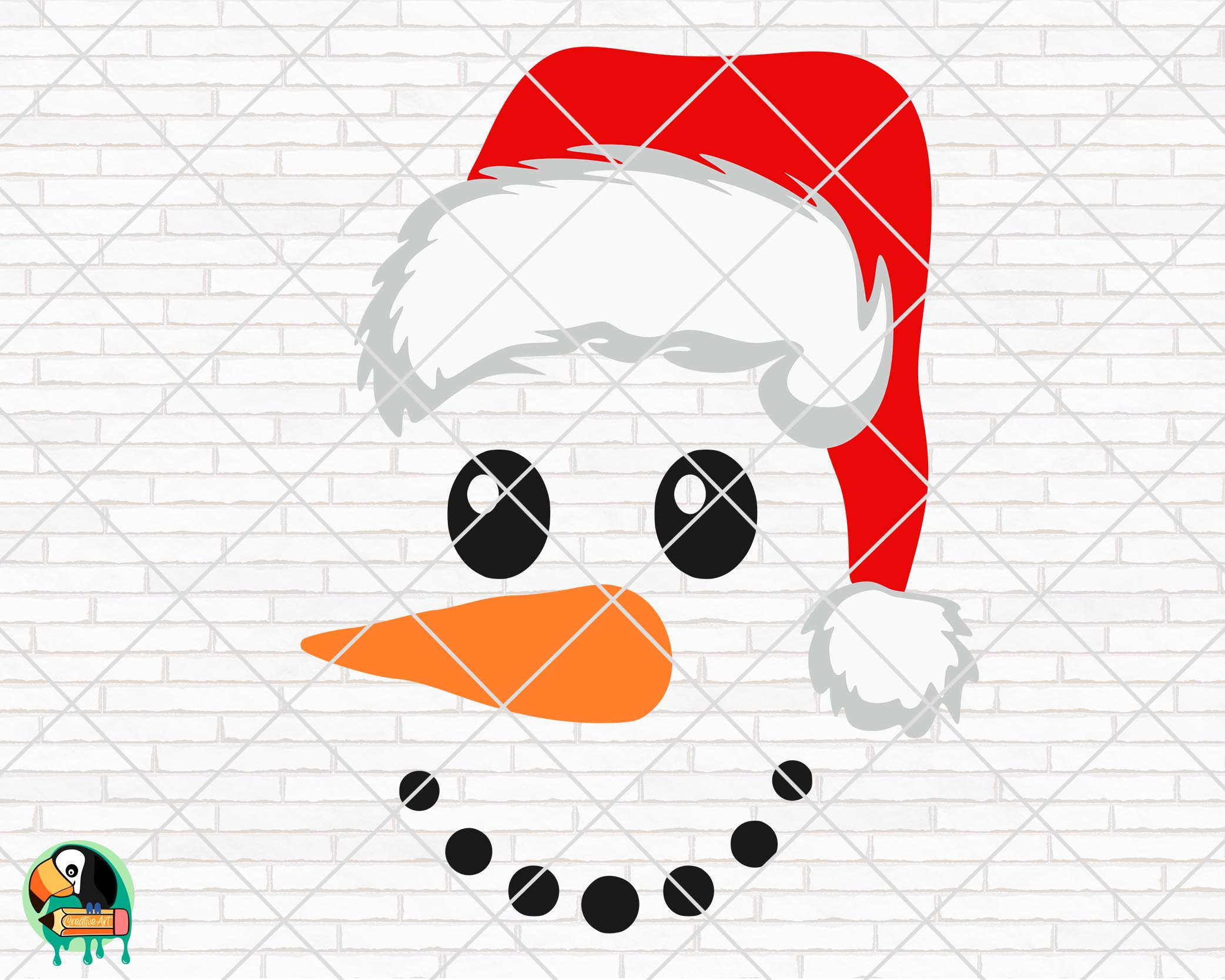 Snowman Face SVG Bundle Winter Svg Christmas Snowman Svg - Etsy
