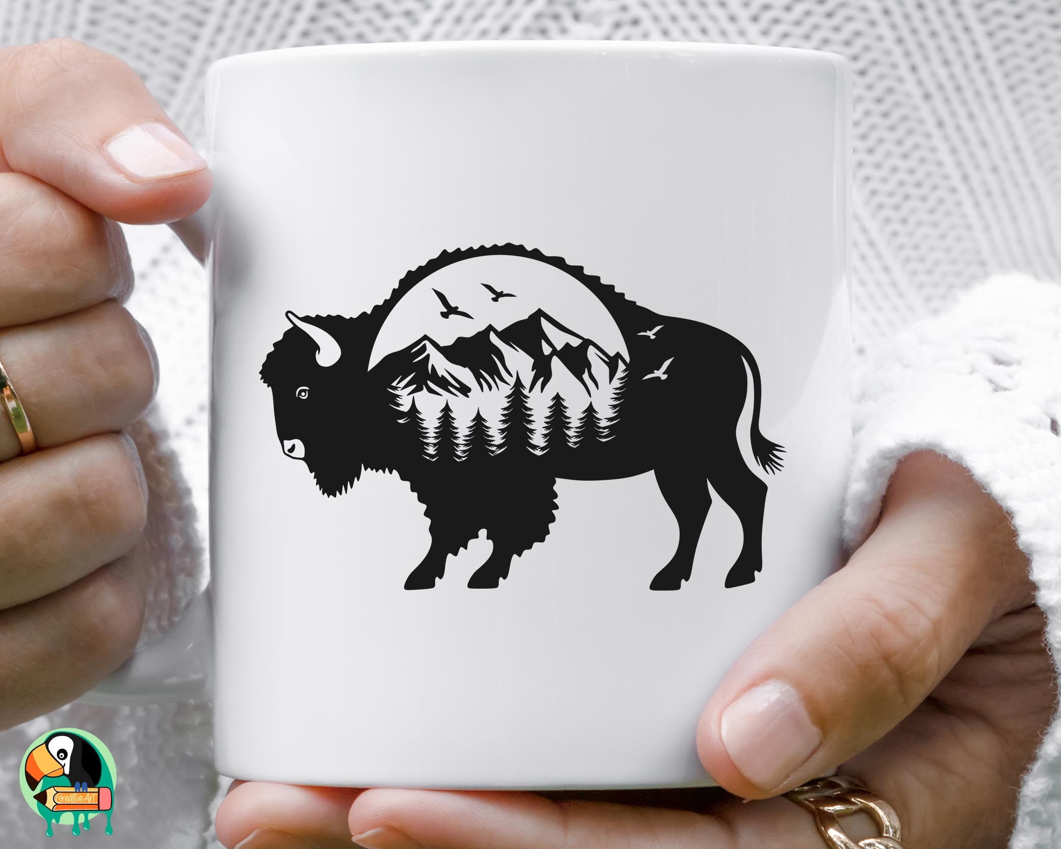 Bison SVG Buffalo Svg American Bison Svg Outdoor Svg - Etsy Canada