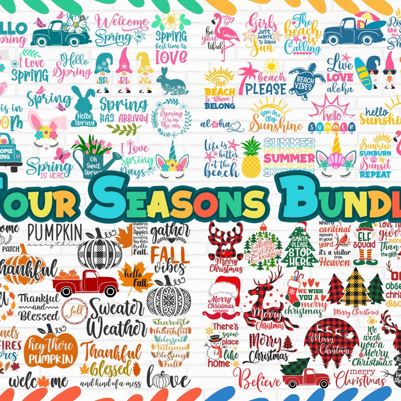 Four Seasons Art - Etsy