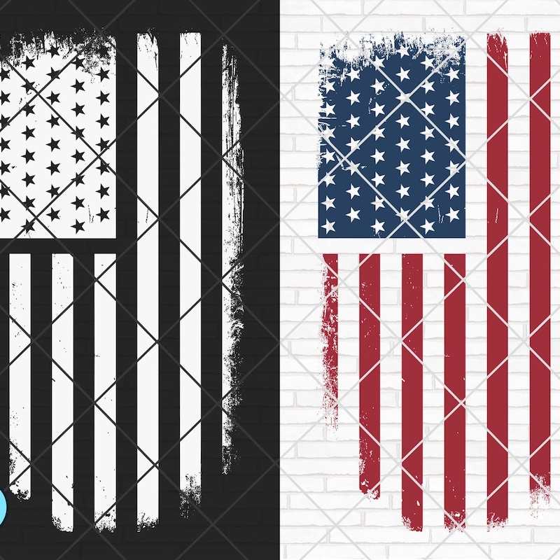Distressed Flag Svg - Etsy