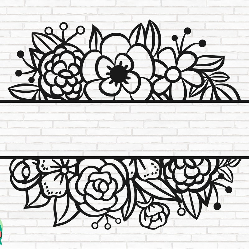 Name Borders Svg Files - Etsy