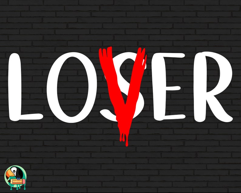Lover Loser SVG Valentine's Day Svg Love Svg Lover Svg - Etsy