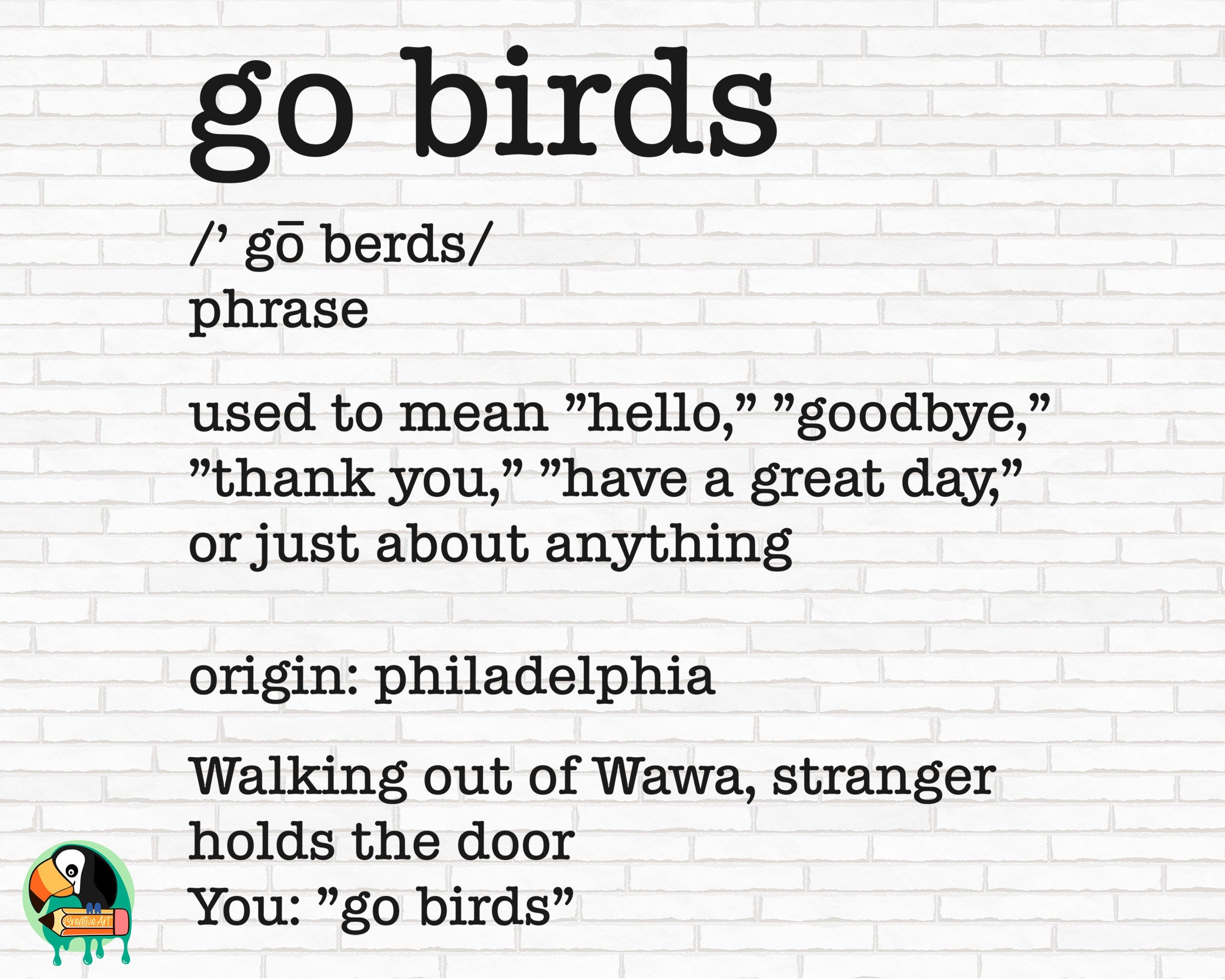 Go Birds Definition SVG, Go Birds Svg, Philadelphia Svg, Go Birds ...