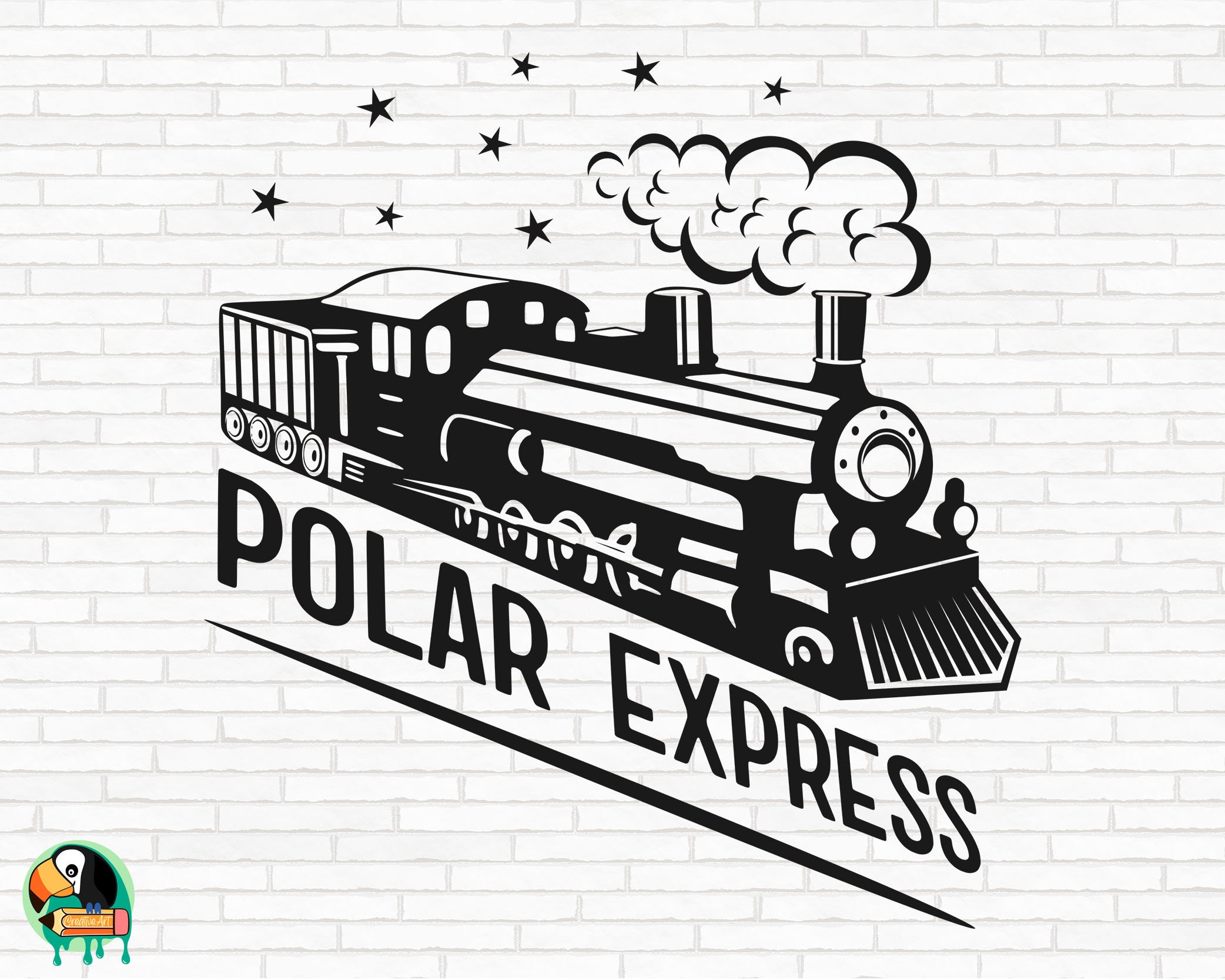 Polar Express SVG, Christmas Train Svg, Locomotive Svg, Christmas ...