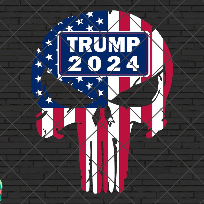 Punisher Trump Svg - Etsy