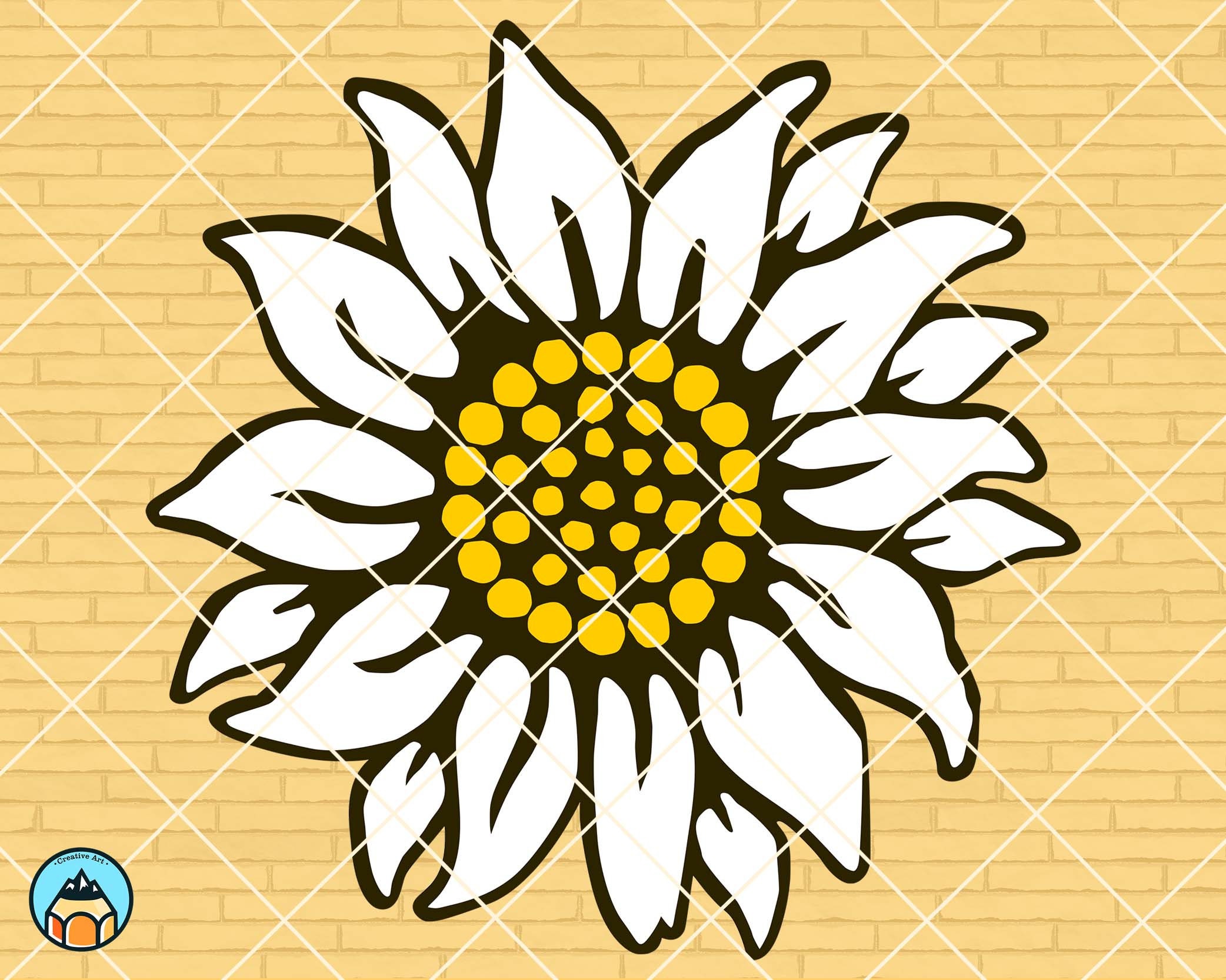 Daisy Svg Flower Svg Daisy Flower Svg Sunflower Svg Daisy Decal Svg ...