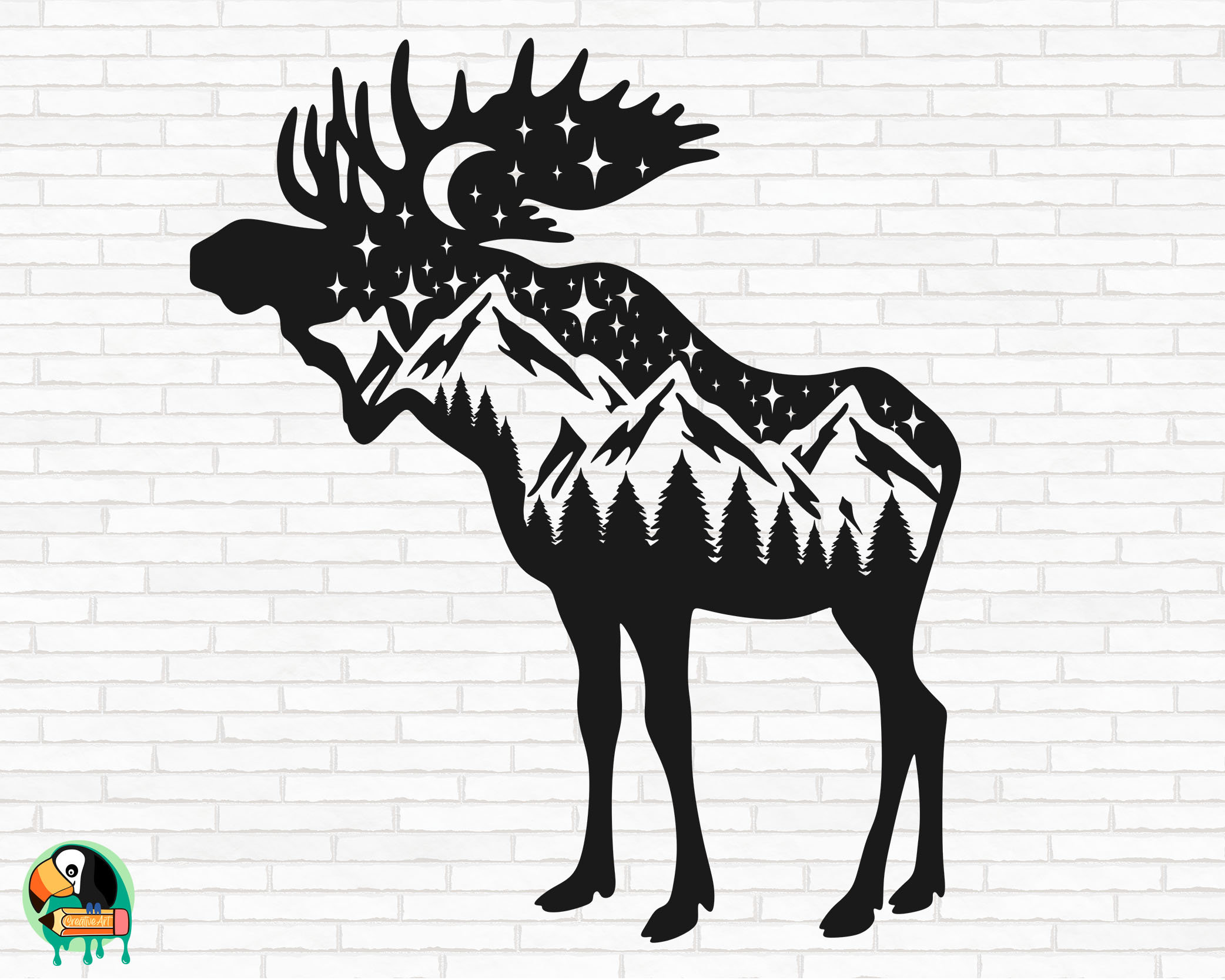 Mountain Animals Bundle SVG, Wilderness Svg, Outdoors Svg, Bear Svg ...