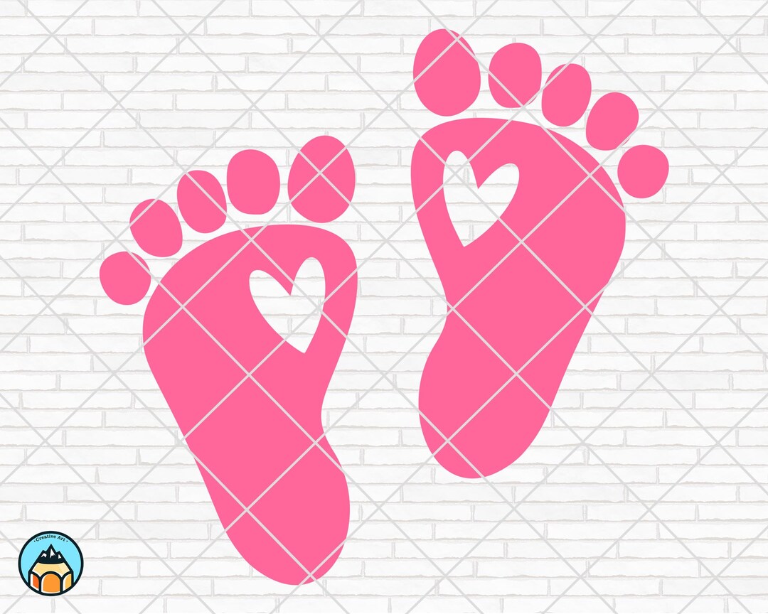 Baby Feet Svg, Baby Svg, Newborn Svg, Baby Girl Svg, Baby Boy Svg ...