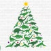 Christmas Tree Dinosaur SVG, Christmas Svg, Christmas Dinosaur Svg ...