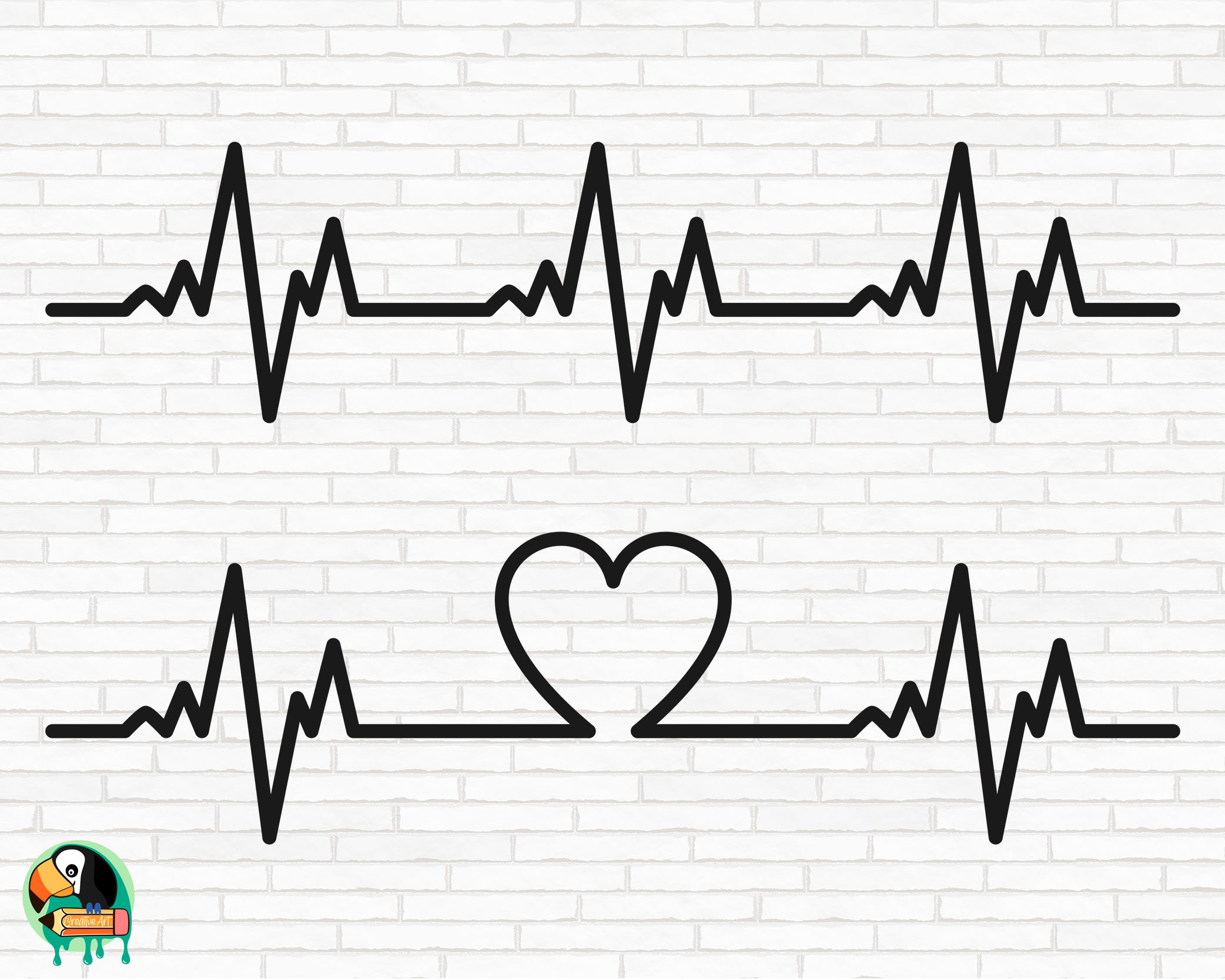 Heartbeat Line SVG, Heartbeat Pulse Svg, Healthcare Svg, Lifeline Svg ...