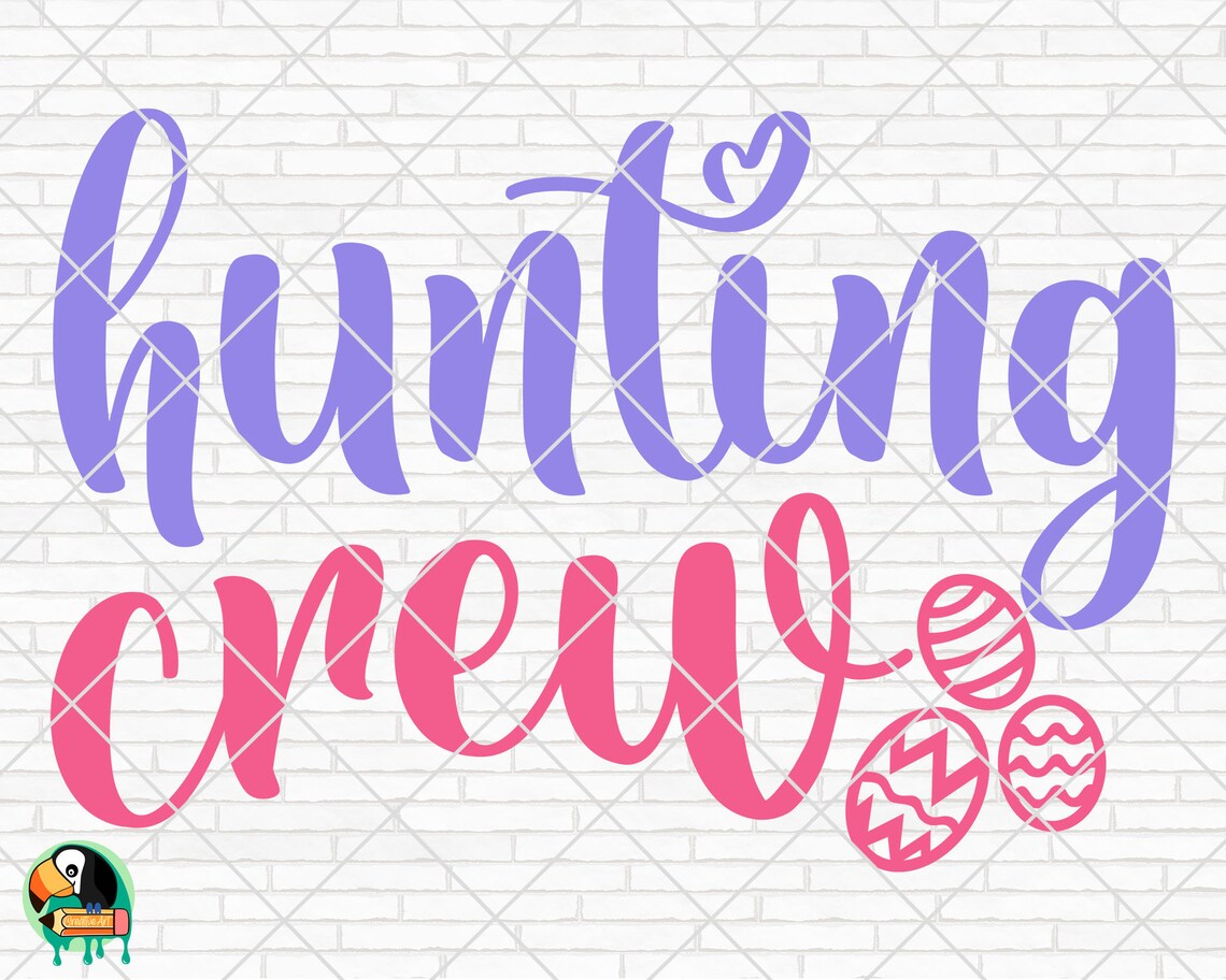 Hunting Crew SVG Easter Svg Spring Svg Easter Design for | Etsy