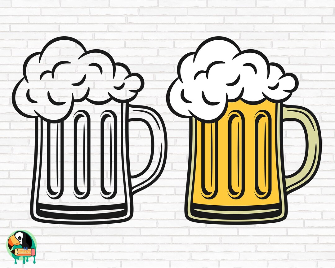 Beer Mug Svg Beer Glass Svg Drinking Dad Svg Alcohol Svg Beer Clipart Svg Beer Vector Svg