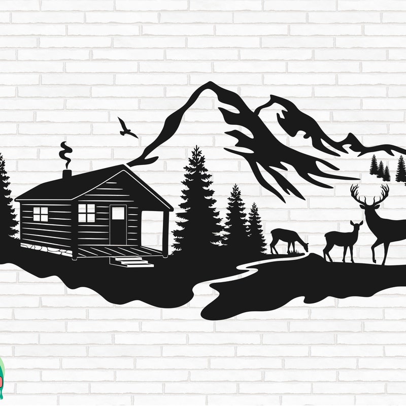 Cabin Svg - Etsy
