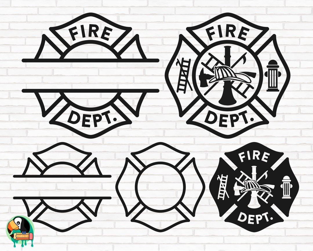 Fire Department SVG, Firefighter Svg, Fireman Svg, Fire Rescue Svg ...