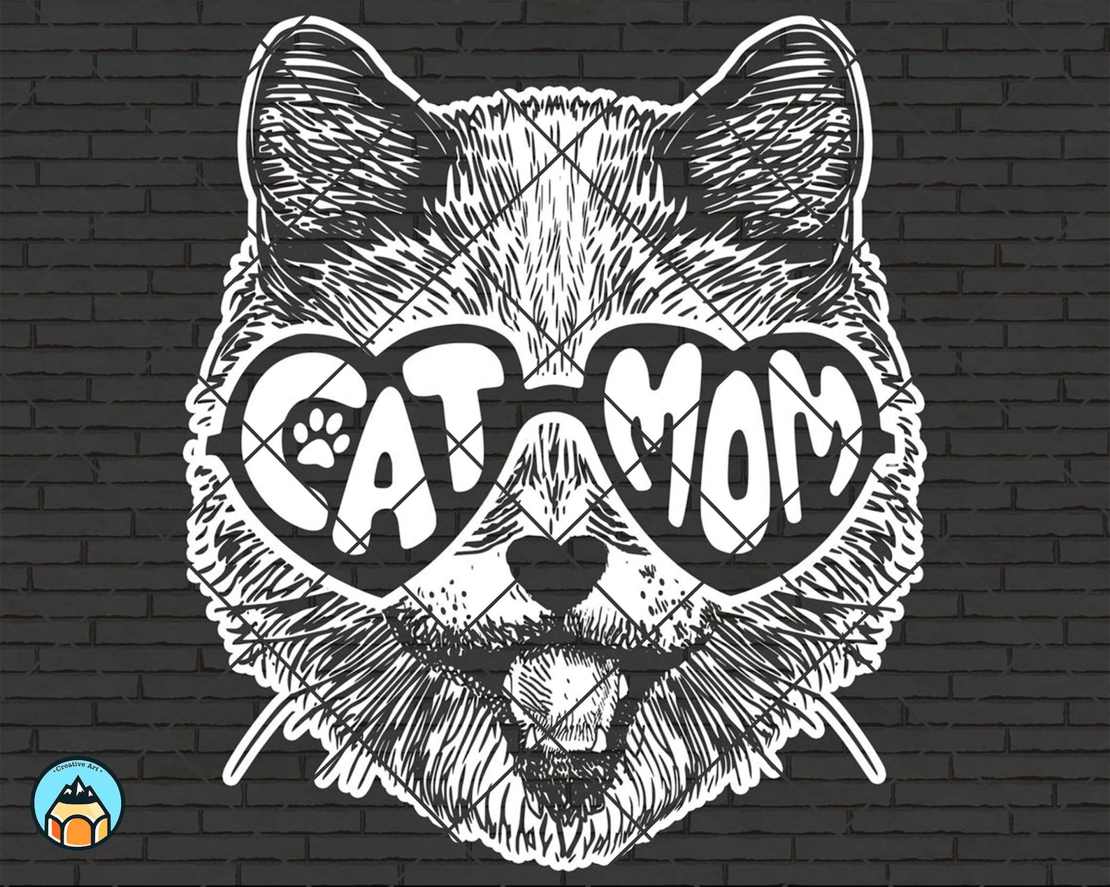 Cat Mom SVG Cat Mama Svg Cat Svg Fur Mom Pet Mom Cat - Etsy