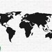 World Map SVG, World Svg, Travel Svg, Global Map Svg, World Map Vector ...