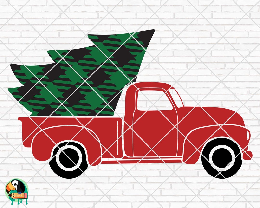 Christmas Truck SVG, Christmas Svg, Holiday Svg, Winter Svg, Merry ...