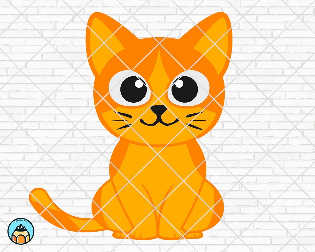Baby Cat Svg, Cute Cat Svg, Cat Face Svg, Kitty Svg, Cat Head Svg ...